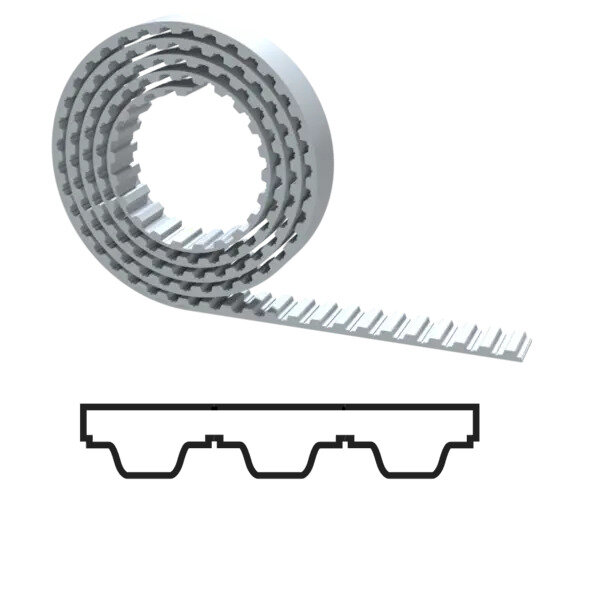 PU-Zahnriemen Meterware T5, T10, T20 · günstig & schnell · Z24.de